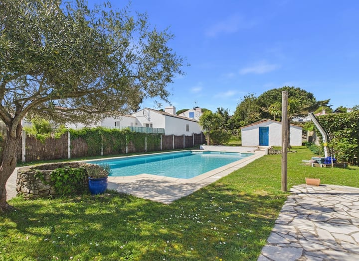 Séjour Pour 8 Avec Piscine, Mer à 300 M - Barbâtre