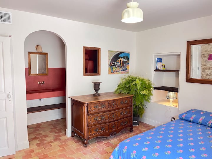 Charmante Chambre Dans Un Mas Provençal Typique - Beaumes-de-Venise