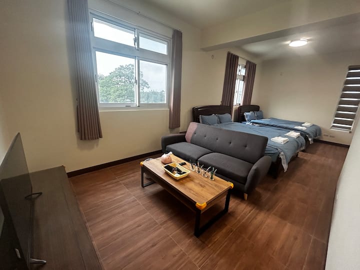 5號4人房2大雙人床 - 진닝 향