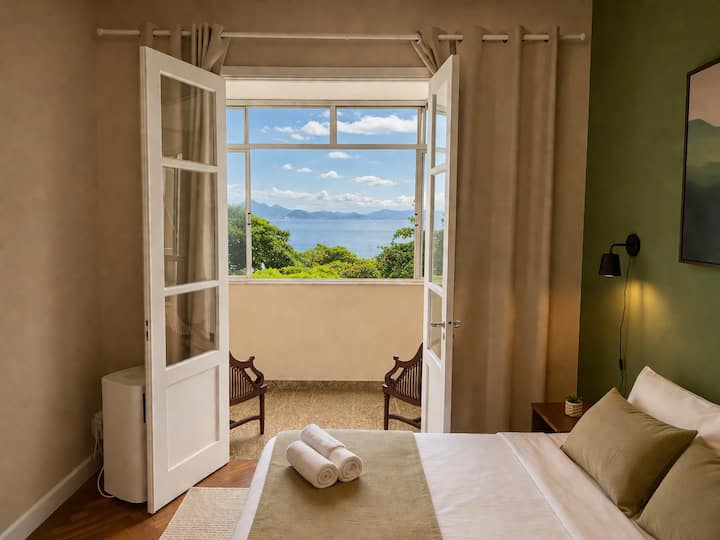 Lh10 - 3 Quartos, Vista Frente Mar Em Copacabana. - Ipanema