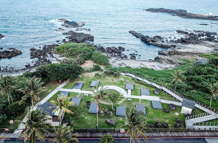 眺浪二園區無敵海景自備帳篷露營地（石梯坪露營區） - 瑞穗鄉