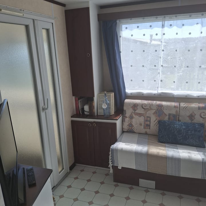 Mobil-home Cosy à Mers-les-bains, 5 Min Plage - Le Tréport