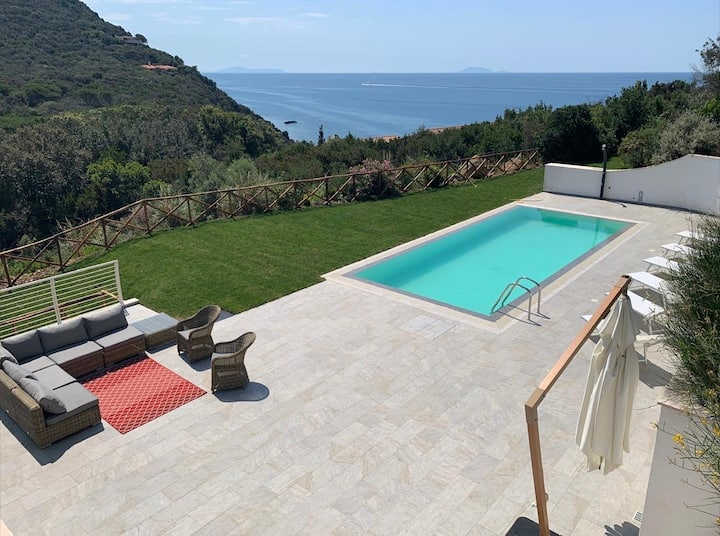 Villa Ponente · Mare, Piscina Privata & Design - Castiglione della Pescaia