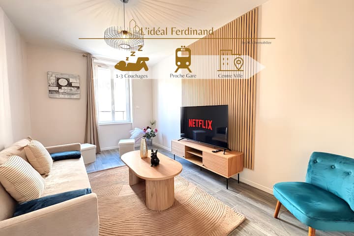 L'idéal Ferdinand - Proche Gare - ibis Styles Roanne Centre Gare