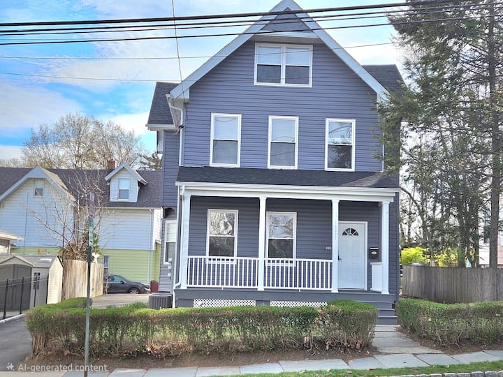 Montclair Home/2 Apts/walk Nyc Trains/free Parking - Montclair, NJ