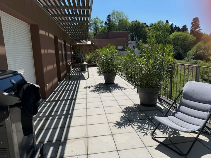 Bayonne Plage 15min/ T4 Climatisé/terrasse 85m2 - Bayona, Francia