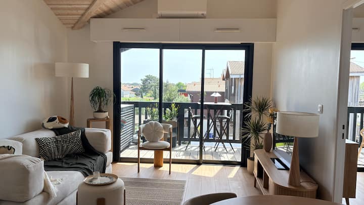 Adorable Appartement Sur Le Port De La Teste - Arcachon