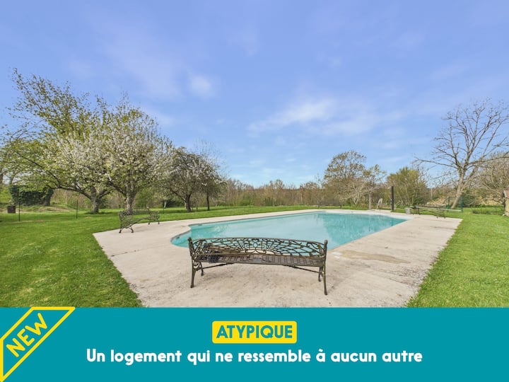 La Sonnerie, Gîte Nature & Piscine Commune - Montignac