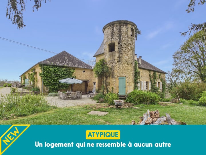 Gîte Charme Authentique & Piscine Commune - Montignac