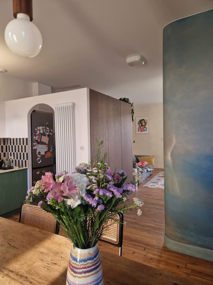Appartement Lumineux & Coloré - Cœur De Biarritz - Biarritz