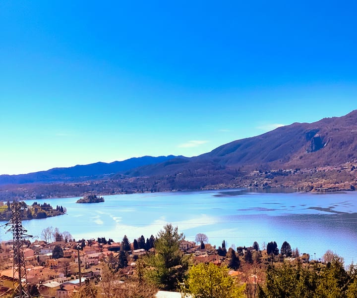Intero Appartamento Vista Lago Con Giardino - Orta San Giulio