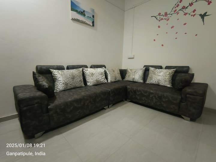 2 Bhk Cozy Villa Located Just 2.5 Kms From Temple - Ganpatipule