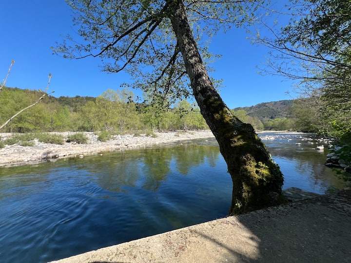Villa En Ardèche Avec Accès Direct à La Rivière. - Vals-les-Bains
