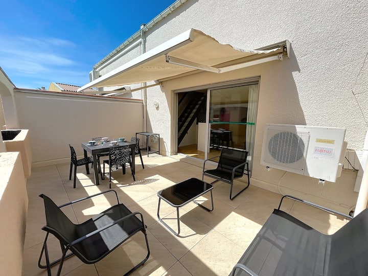 4096-appartement Avec Terrasse Et Climatisé - Argelès-sur-Mer