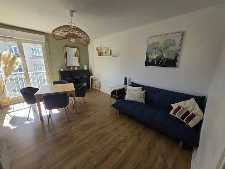 Appartement T3 Lumineux Avec Balcon Proche Centre - Besançon