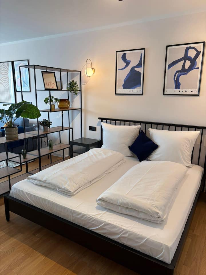 Stilvolles Apartment Mit Parkblick Im Zentrum - Munich Central Station