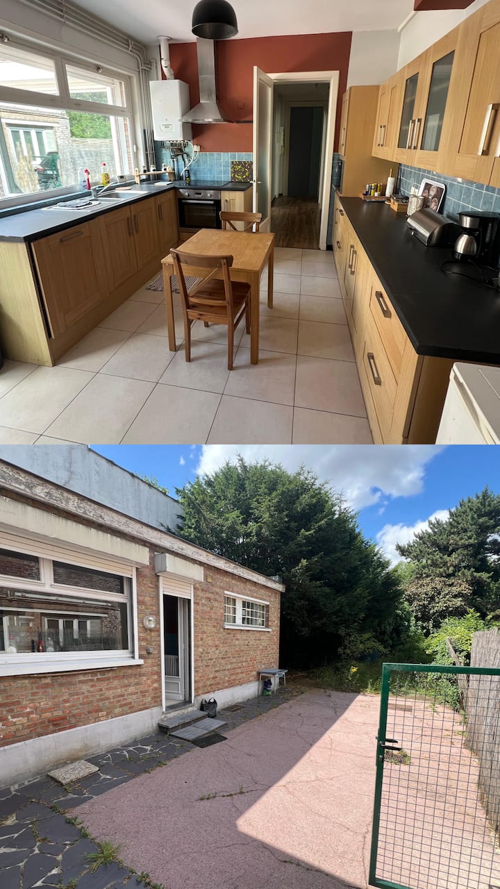 Appartement Spacieux Et Lumineux à 15 Min De Lille - Villeneuve-d'Ascq