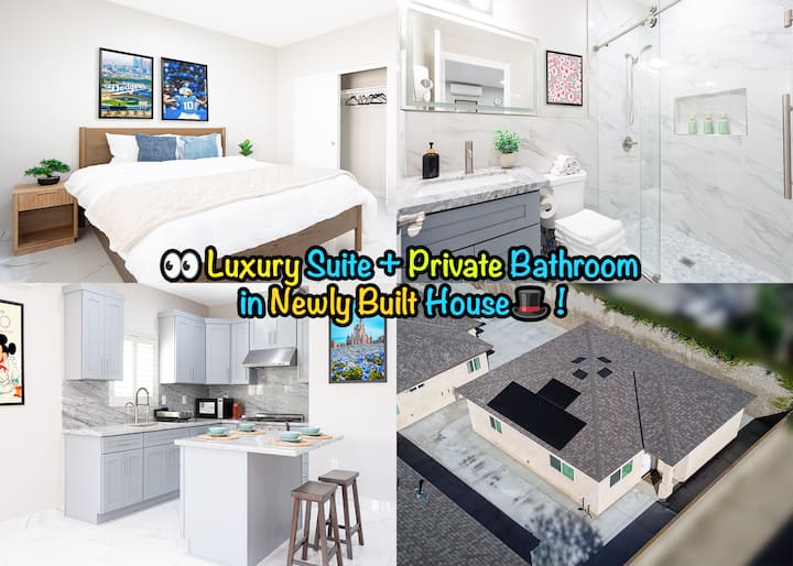 Private Master Suite - In Brand New Guesthouse! - Garden Grove, CA