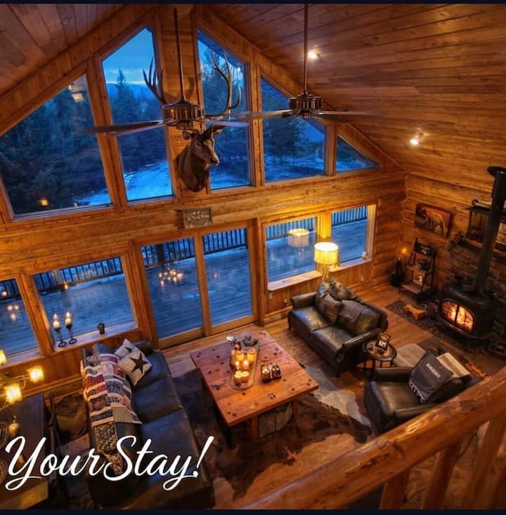 The Back Forty. Stunning Log Cabin Retreat. - Blue Lake, Stryker