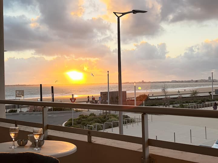 Face Mer Avec Balcon - Hyper Centre - Pornichet