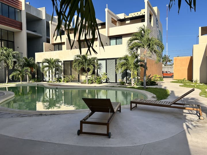 Rostro Del Cielo |Jacuzzi Privado & Mar En Telchac - Telchac Puerto