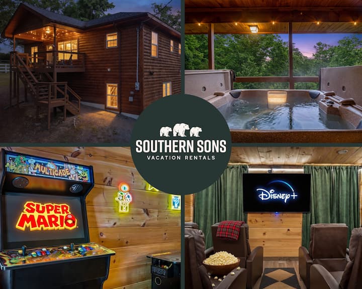New Listing! Hot Tub, Theatre, Game Rm, Central! - Pigeon Forge, TN