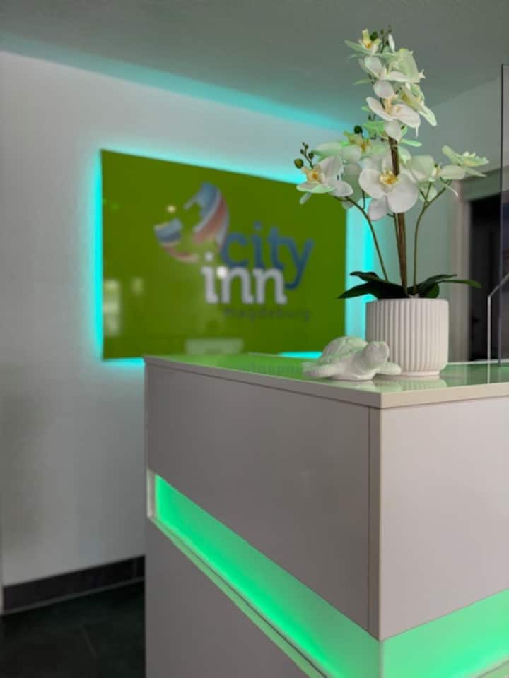 Hotel City Inn Dreibettzimmer Mit Extermen Bad - Magdeburg