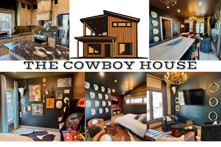 The Cowboy House- New Build 2 Blocks Off Main St - Cody, WY