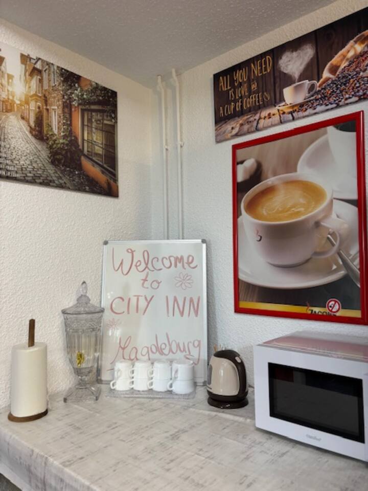 Doppelzimmer Mit Eigenem Bad Hotel City Inn - Magdeburg