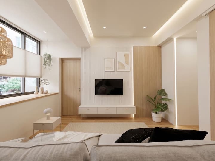 台灣特色小屋/捷運5min/台北黃金地段市中心/全新裝潢/不限時段自助入住/近台北醫院/觀光夜市 - Da’an District