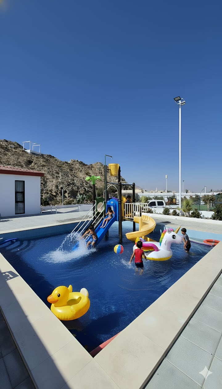 منتجع حتا - ملاعب، مسابح وأشجار فاكهة مع الإفطار - Ras al Khaimah