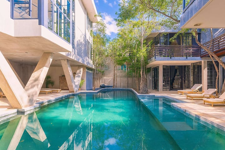 Ka'an Tulum 7br Mansion, Pool & Rooftop - Tulum