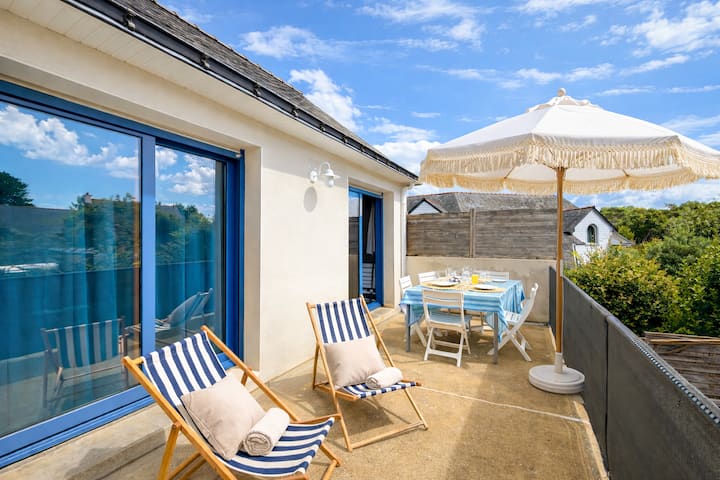 L'azur - Spacieux & Terrasse - Plage - Saint-Philibert