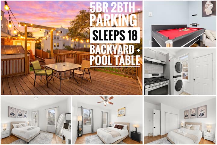 5bd Home Near Nyc | All Amenities Included! - New York