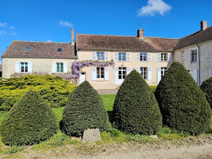 Maison De Ferme•7 Ch•proche Provins & Disney - Seine-et-Marne