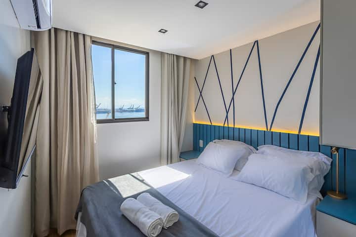 E01 Apto 4 Pessoas Em Santo Cristo C/ Ar - Rio / Galeão – Tom Jobim Airport (GIG)