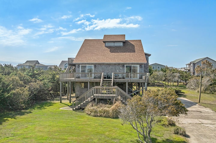 Just Beachy: Short Walk To Beach | Hot Tub - Waves, NC