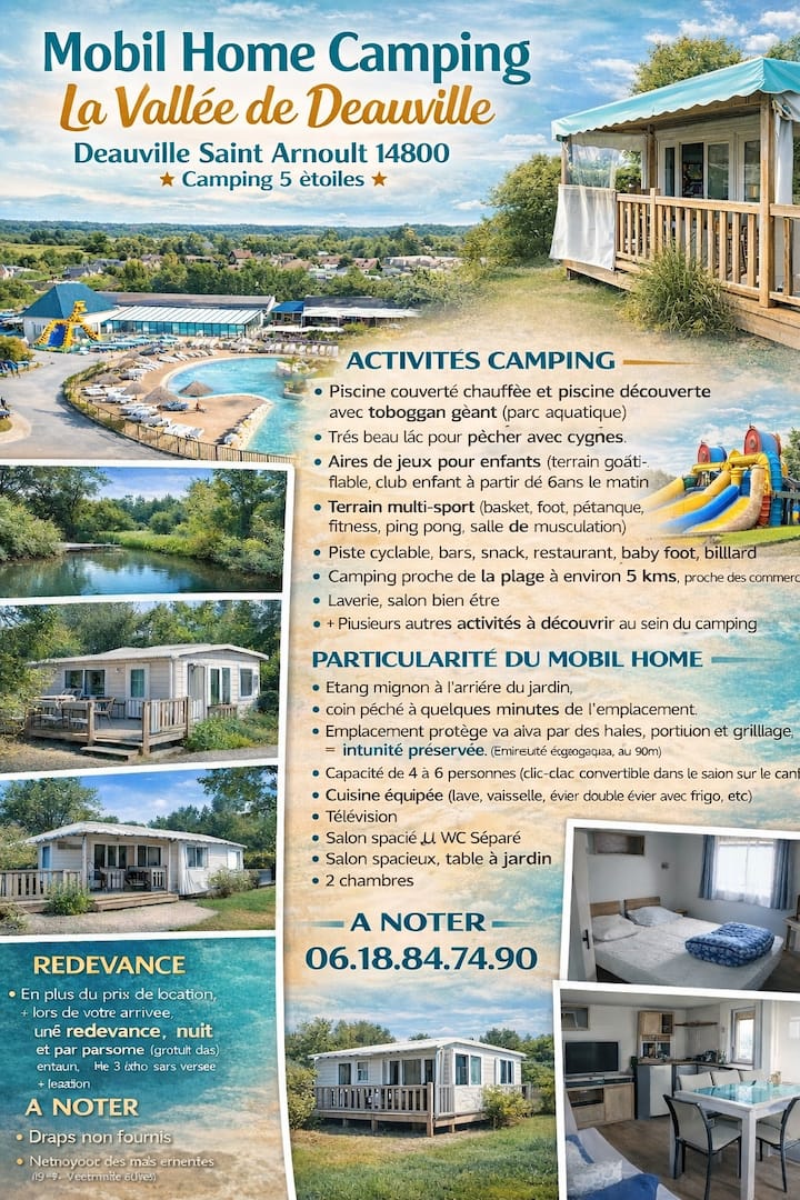 Camping La Vallée De Deauville - Deauville