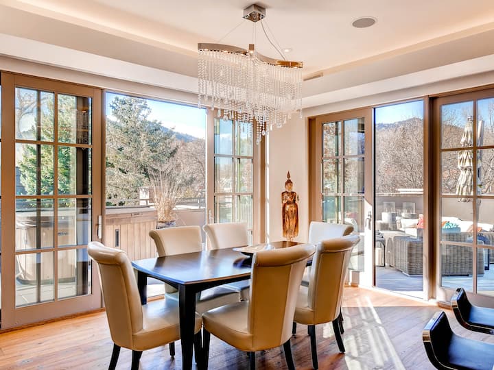 Luxury Pearl St Penthouse -Walk To Sundance - Boulder, CO