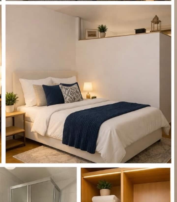 Studio Moderne Avec Balcon Et Déco Cosy - Morges