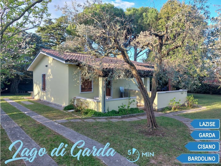 [Bardolino] Casa+giardino In Residence Con Piscina - Garda