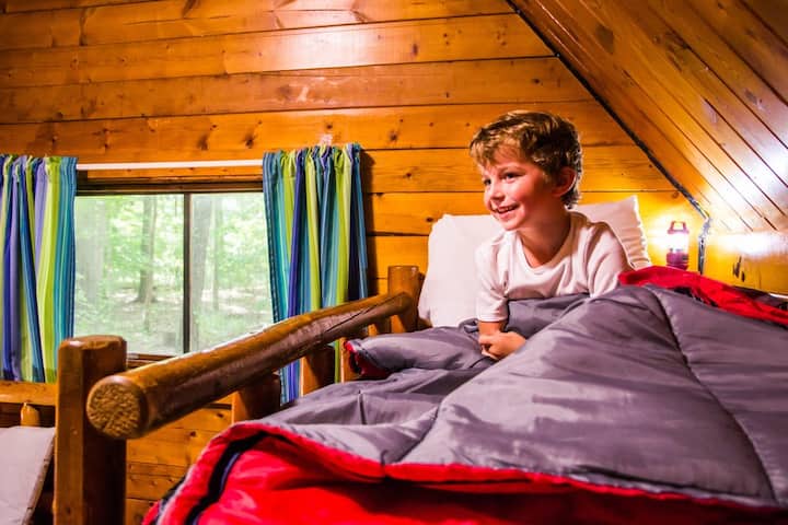 2-room Camping Cabin | Sleeps 6 | Near Bathhouse - Fort Worth, TX