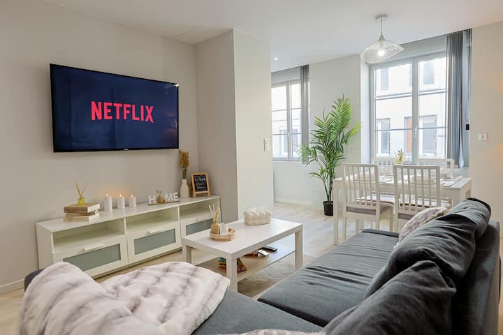 Le Petit Mont Blanc - Vue ÉGlise - Netflix - Wifi - Saint-Étienne