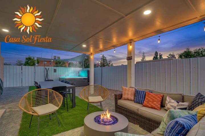 Hottub, Firepit, Grill, Abq Oasis, 3 Mi To Oldtown - Albuquerque, NM