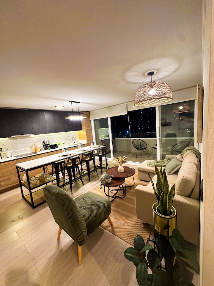 Big Terrace With Excellent Views In Montemar - Chile
