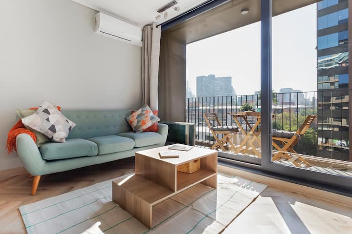 Canto Botánico • Cozy 1br/ Balcony • Manuel Montt - Providencia, Chile