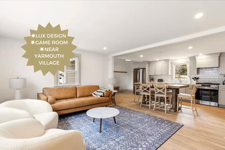 Luxe 5br/3ba Cape: Game Room & 20min To Portland - Yarmouth, ME
