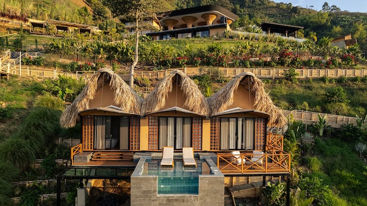 Casa Malva Deluxe Suite For Two Guests In Quindío - Génova