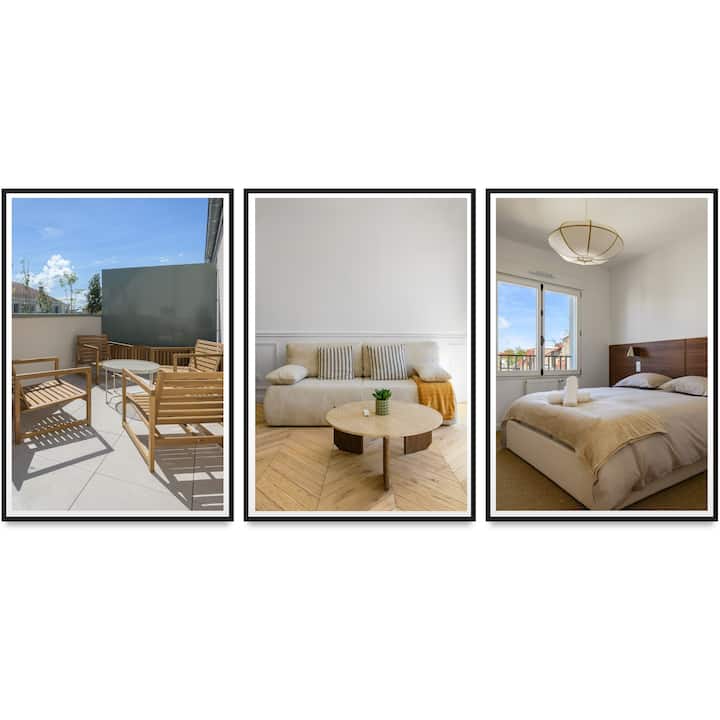 Appartement Lumineux Avec Parking Et Terrasse - Bellerive-sur-Allier