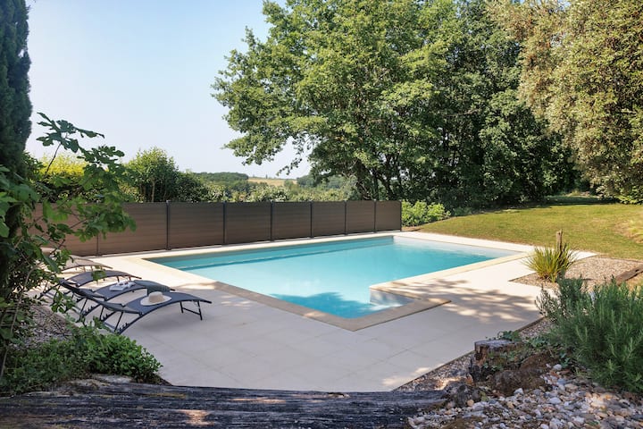 Gite Les Jonquilles Avec Piscine - Lot-et-Garonne